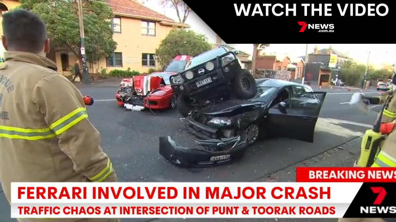 Worst Car Crashes Ferrari