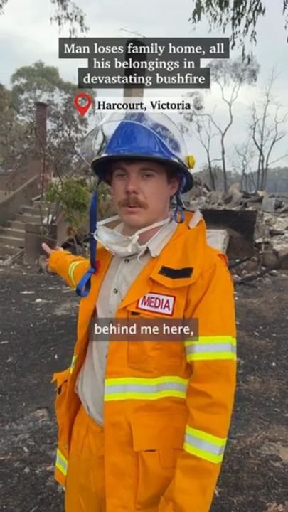 Devastation in Victoria: Man loses family home, all belongings in ...