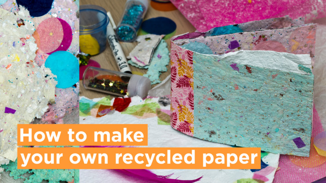 How To Make A Paper From Recycled Paper How Is Paper Recycled To Make
