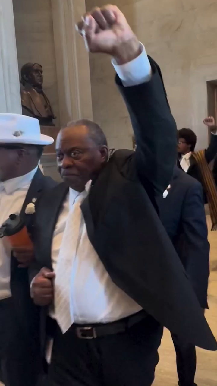TN Democrats burn Confederate flag during walkout | news.com.au ...