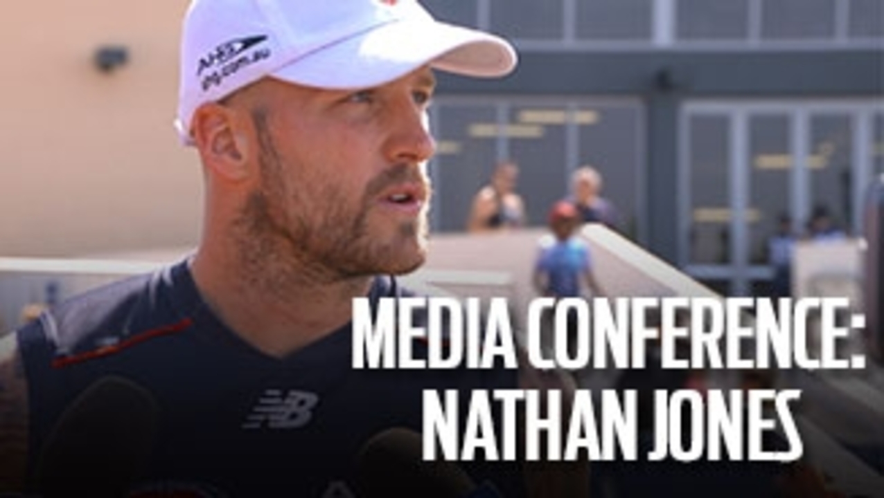 Nathan Jones Pictures Melbourne Demons Press Conference Off The Books