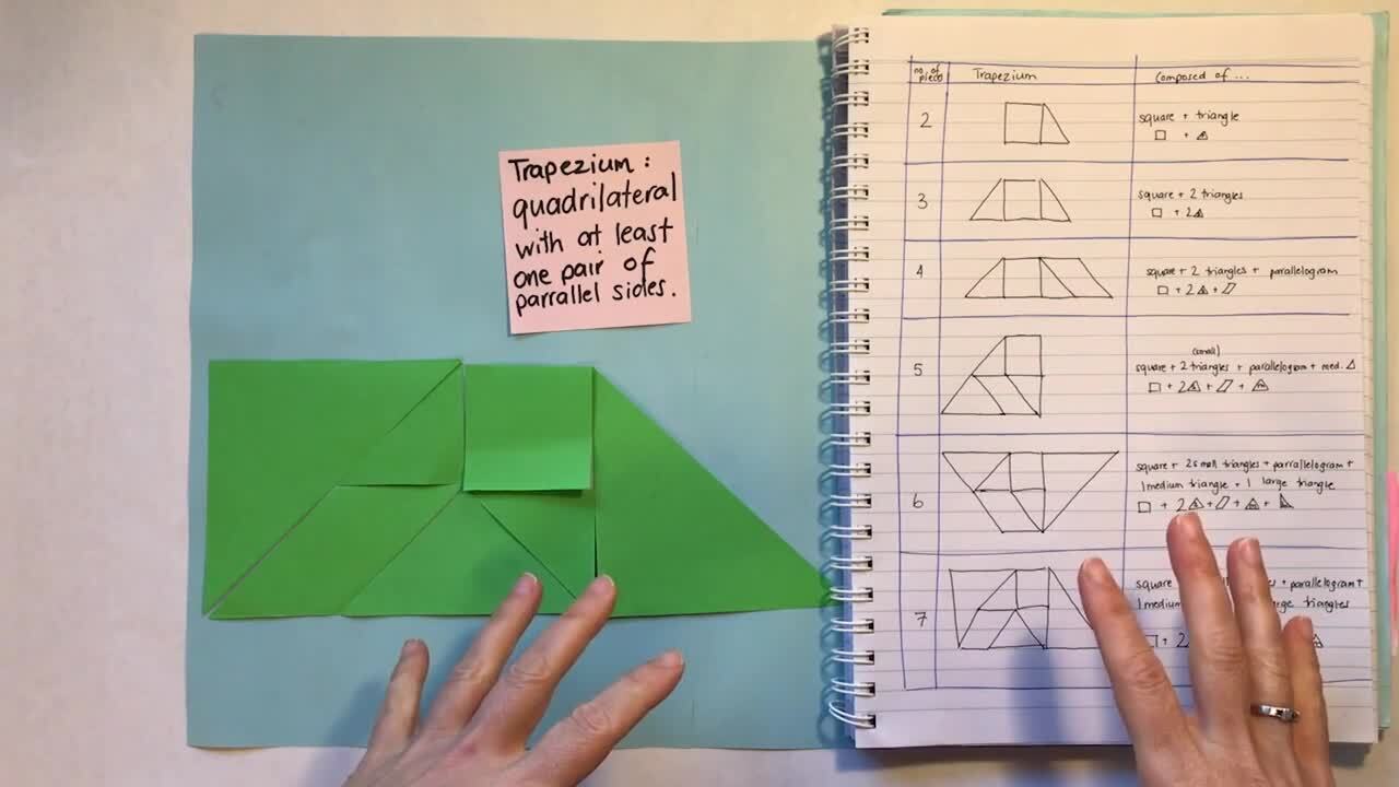 Right Trapezoid Tangram