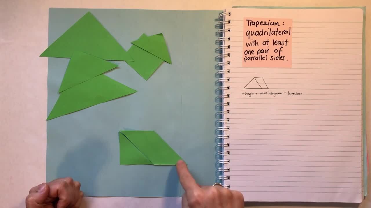 Right Trapezoid Tangram