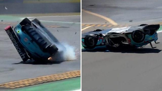 Hakkinen Monza Crash